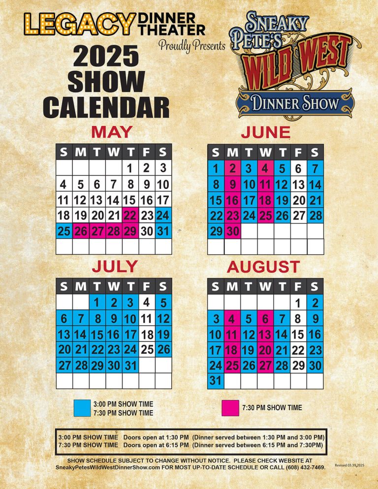 Sneaky Pete's Wild West Dinner Show | Wisconsin Dells